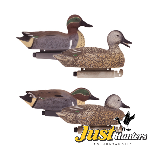 Tanglefree Pro Green Wing Teal Duck Decoys Combo Pack - Hunting ...