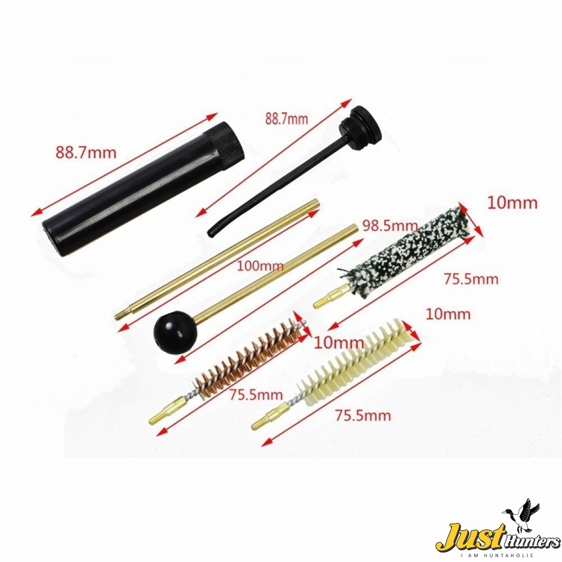5 in 1 Tactical Box Guns Tube Brush Cleaning Kit Rifle Shortgun ...