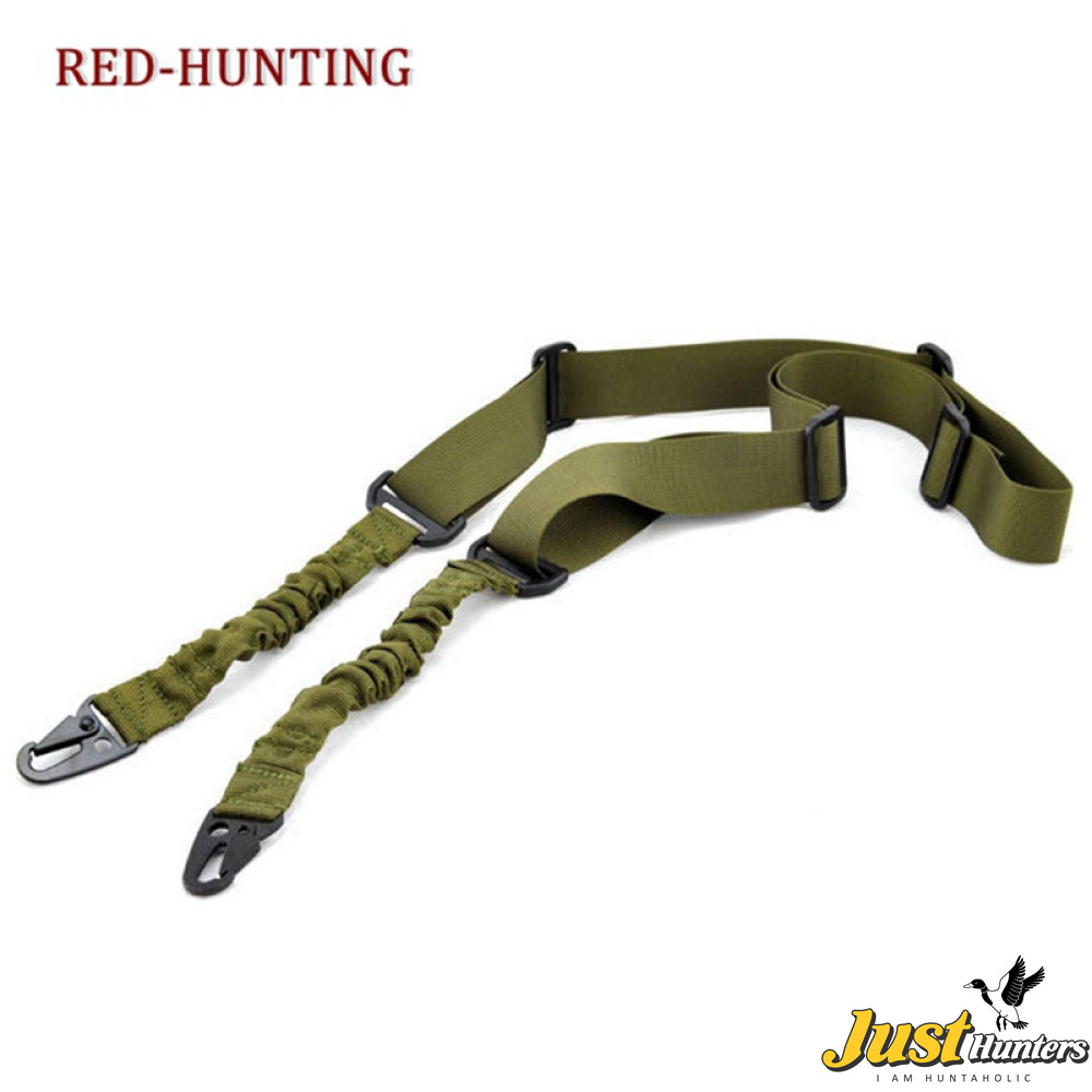 2 Point Rifle Sling with Upgrade Version Metal Hook, Multi-Use Two ...