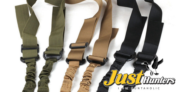 2 Point Rifle Sling with Upgrade Version Metal Hook, Multi-Use Two ...