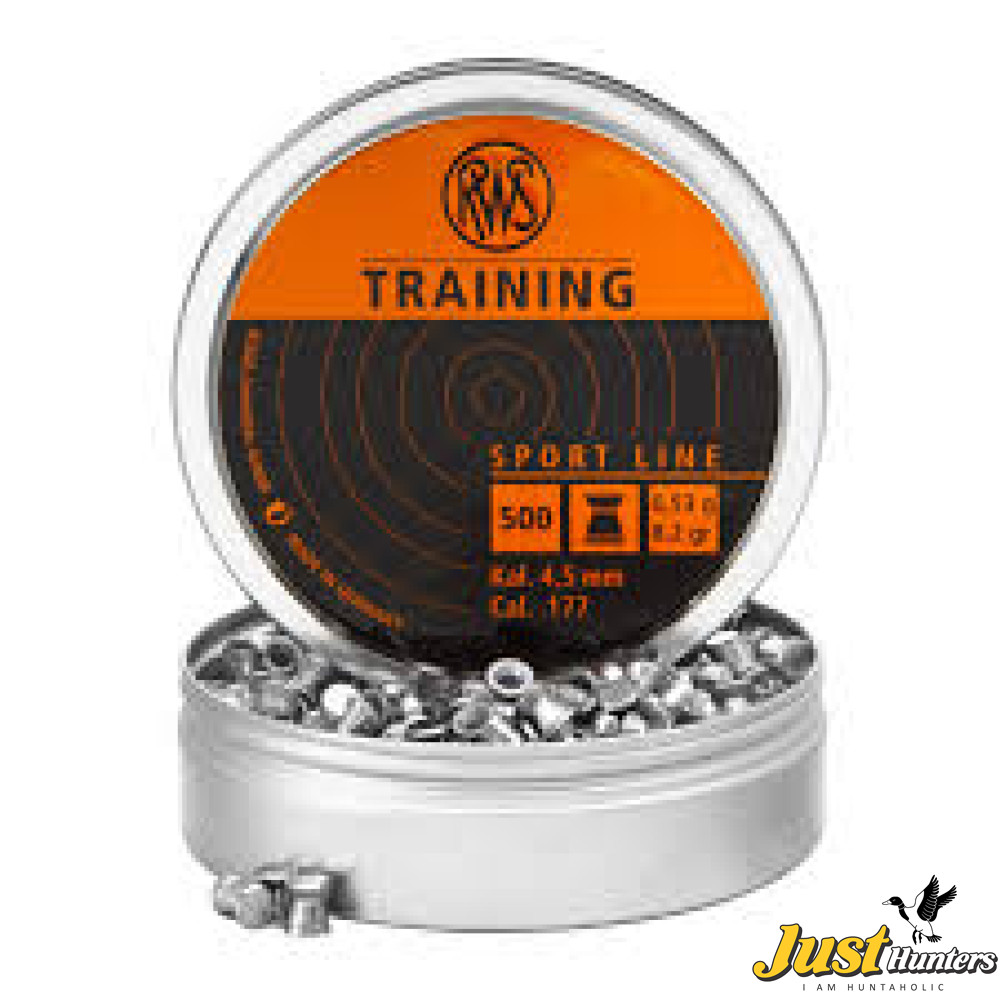 RWS TRAINING .177 4.5mm Airgun Pellets - Hunting, Shooting, Airguns ...