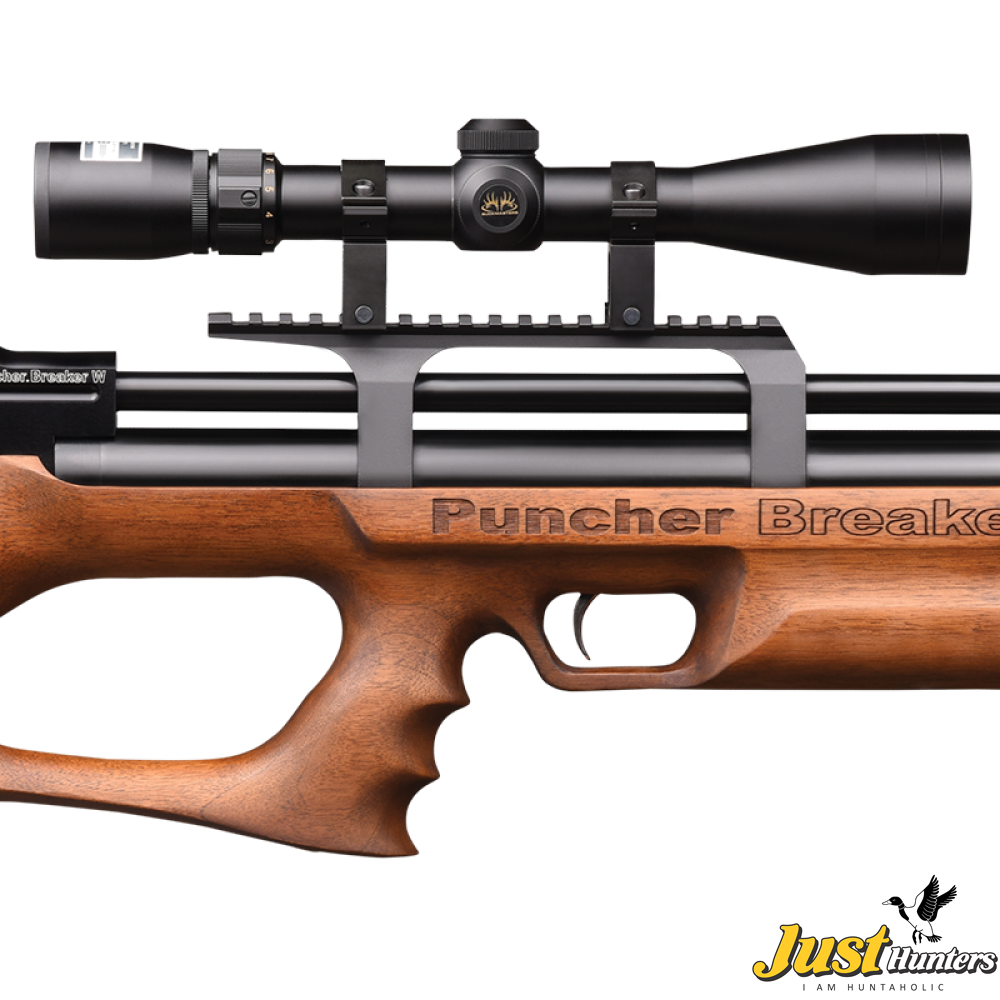 Kral Arms Airgun Puncher Breaker Wooden Cal .25 - Hunting, Shooting ...
