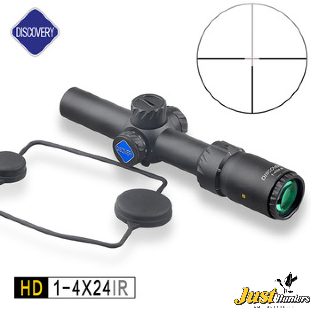 Discovery Optics Scope for Air Rifle HD 1-4X24IR, Hunting Airguns and ...