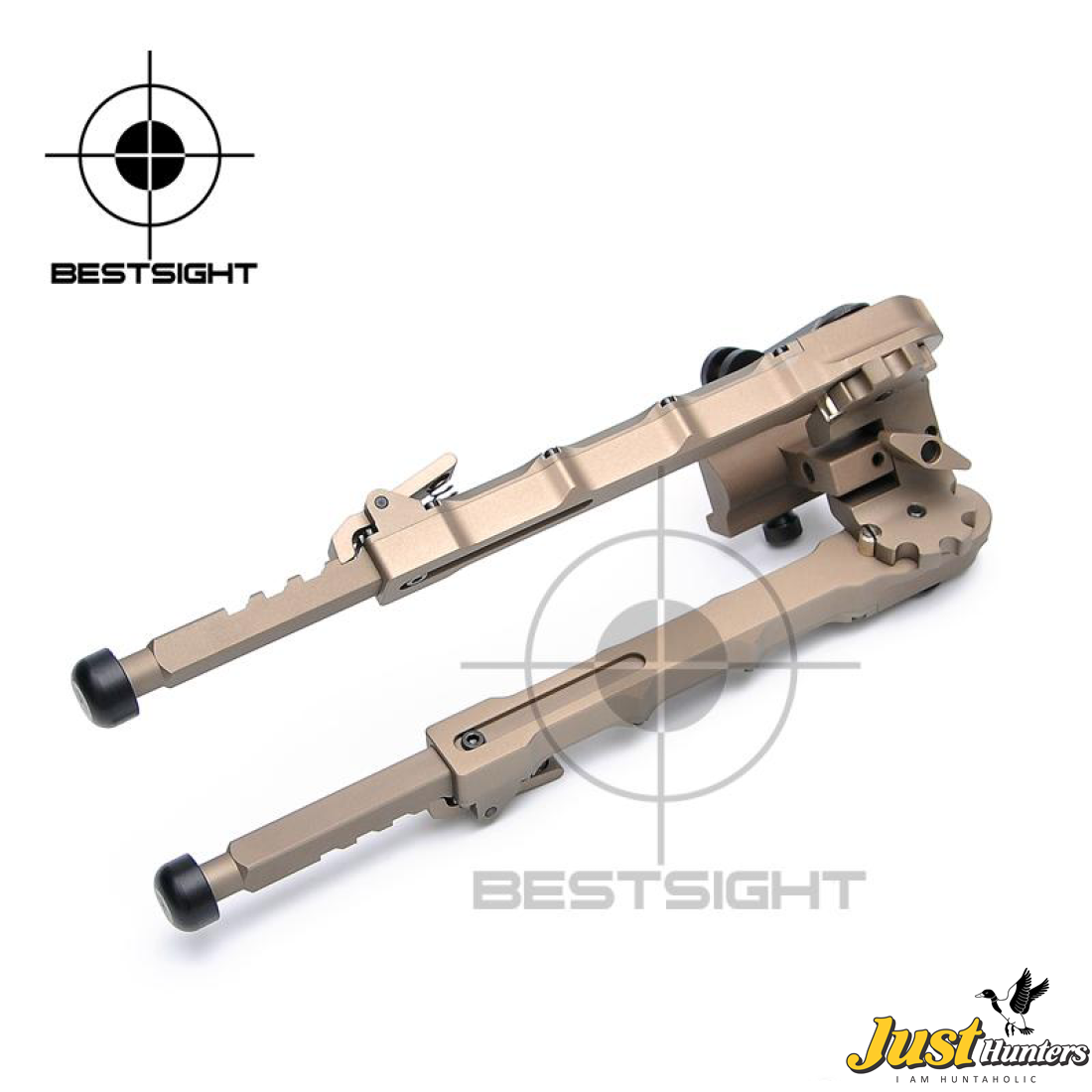Tactical Hunting Rifle Bipod BR-4 Bolt Action Quick Detach Bipod fit ...