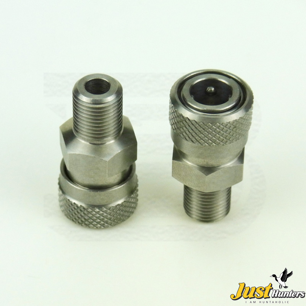 New Airgun PCP Charging Hose Stainless Steel Fill Fitting 8MM Female ...