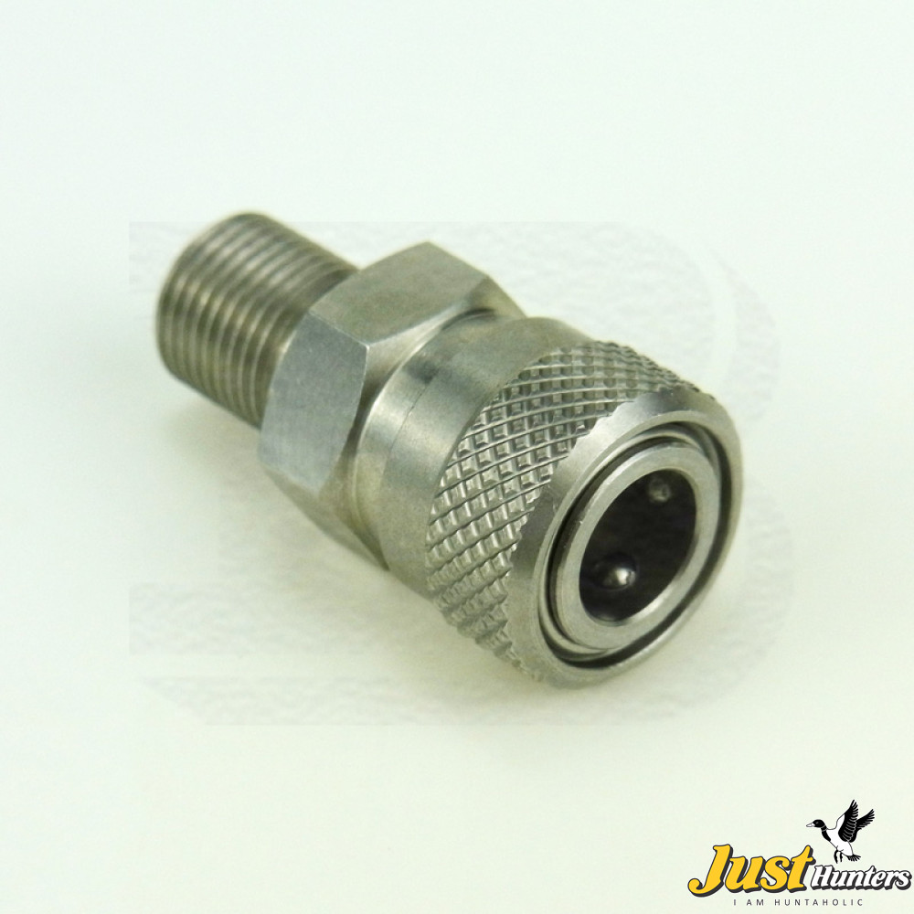 New Airgun PCP Charging Hose Stainless Steel Fill Fitting 8MM Female ...