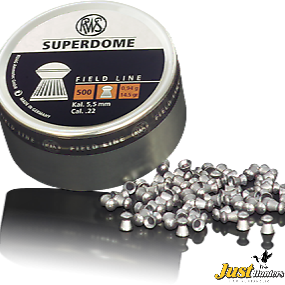 RWS SUPER DOME Field Line .22 Caliber Pellet - Hunting, Shooting ...