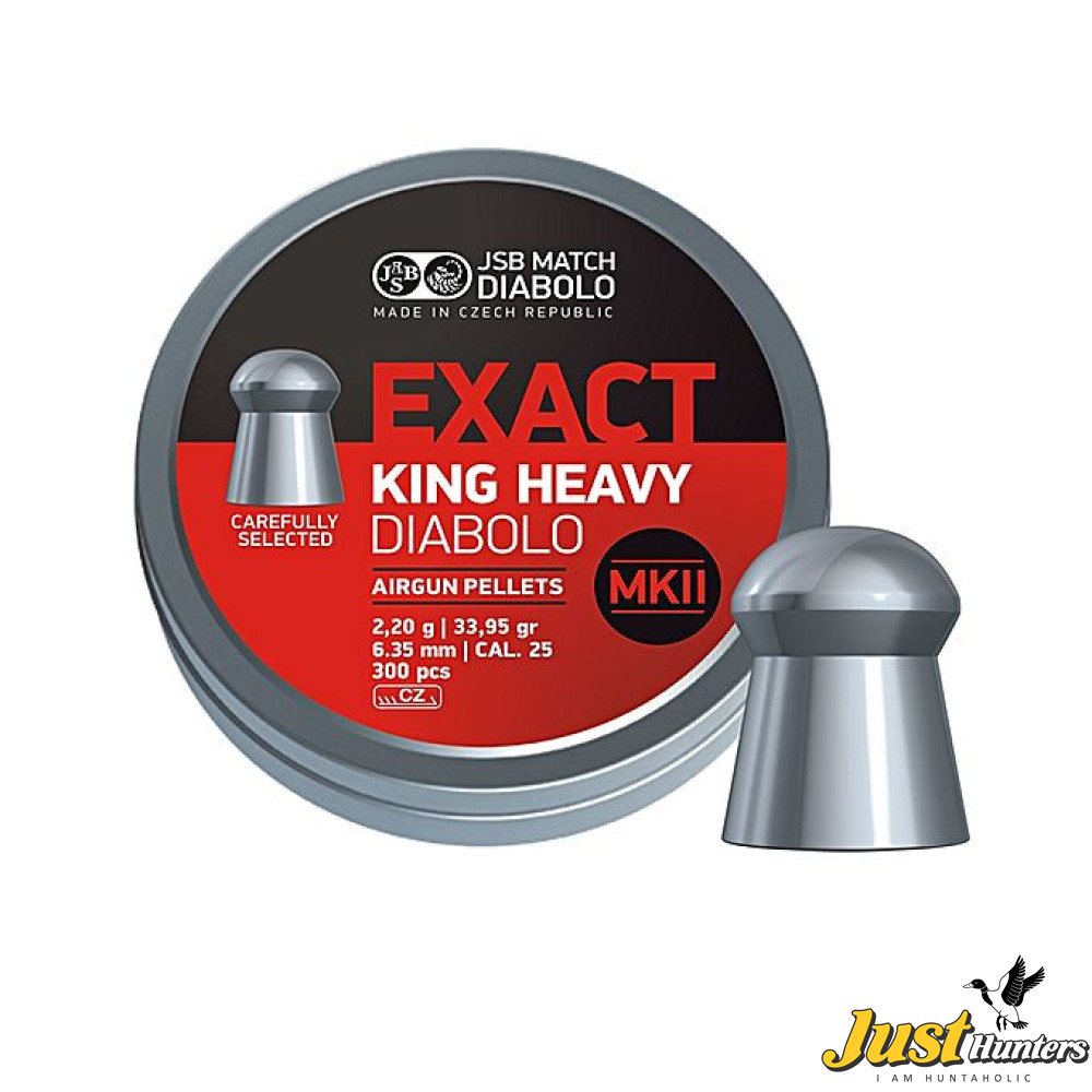 Buy JSB Exact King Heavy Diabolo 33.95 gr .25 Online Best Price in Pakistan