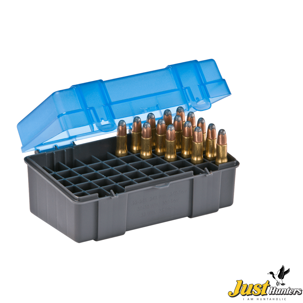 PLANO AMMO CASE FOR 50-COUNT SMALL RIFLE AMMO CASE - Hunting, Shooting ...