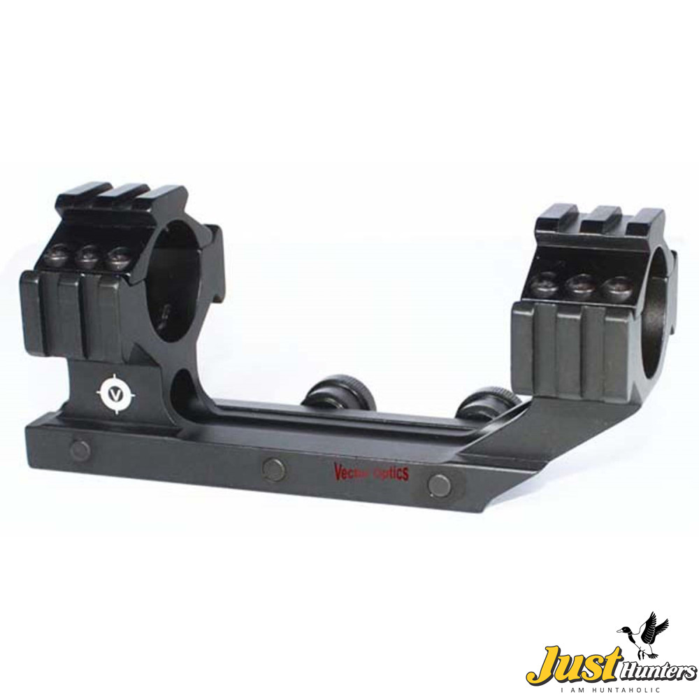 Vector Optics Tactical 30mm and 1 inch 25.4mm One piece RifleScope Weaver Mount Rings with Tri ...