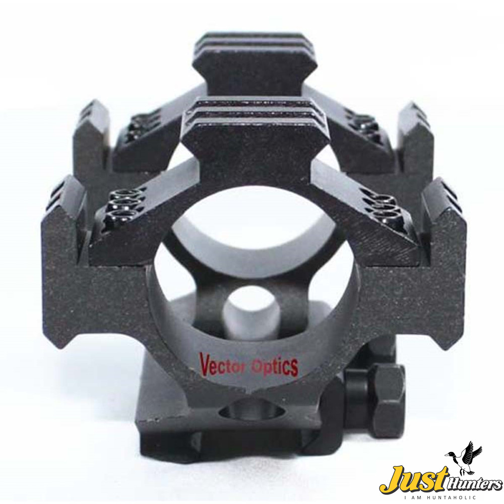 Vector Optics 30mm 1Inch One Piece Offset Weaver Mount Short Version W ...