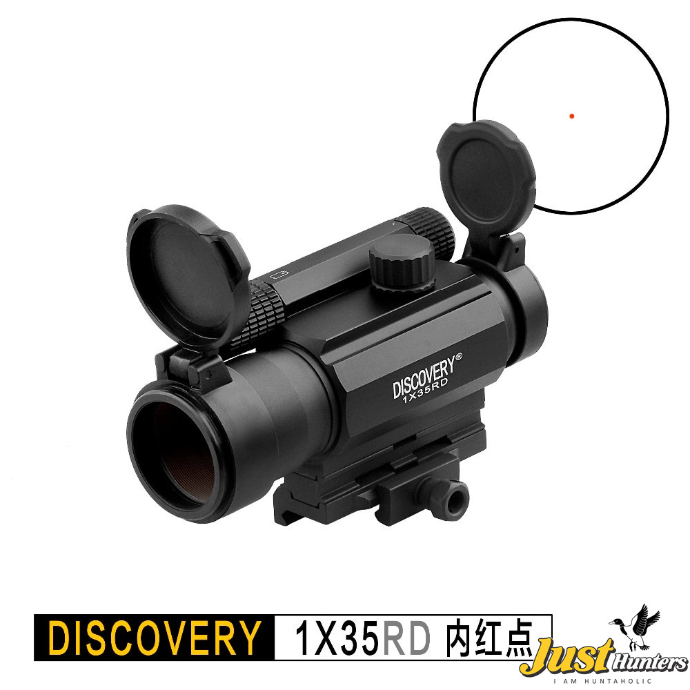 Buy Discovery Optics RDL 1X35 RD Red Dot Holographic Optical Sight ...