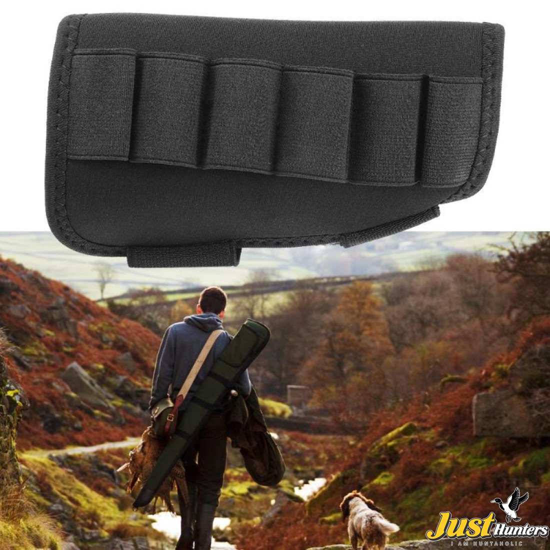 Buy Adjustable Tactical Butt Stock Rifle Cheek Rest for Cartridge ...