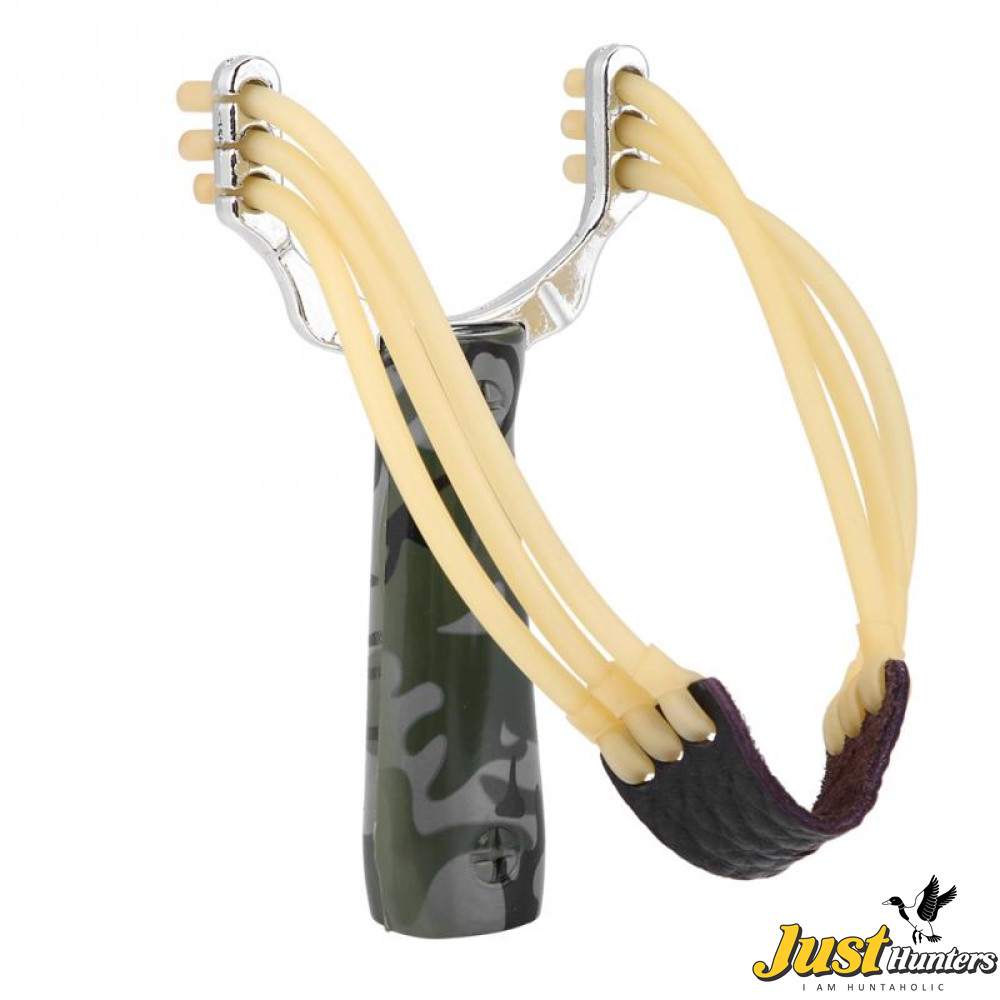 Powerful Slingshot Alloy Rubber Hunting Slingshot - Hunting, Shooting ...