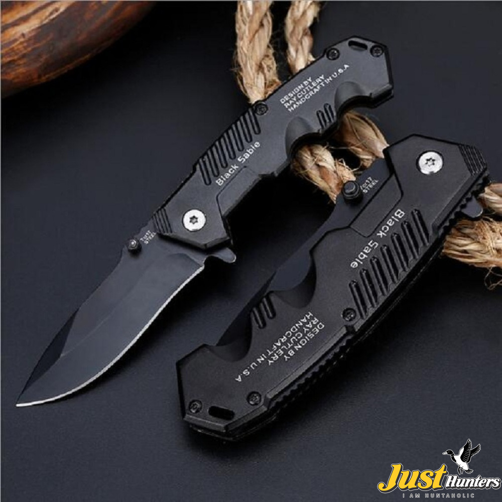 Cold Steel Black Sable Folding Knife - Hunting, Shooting, Airguns ...