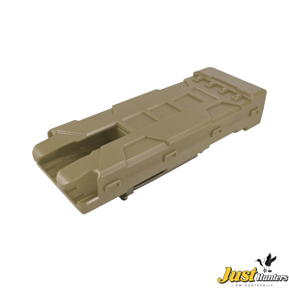 Quick Access Shotgun Shell Magazine Carrier ABS Plastic Case 10 Rounds ...