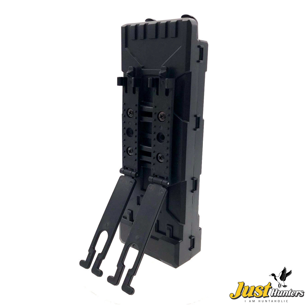 Quick Access Shotgun Shell Magazine Carrier ABS Plastic Case 10 Rounds ...