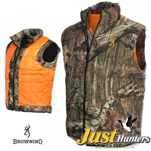 Browning Mossy Oak Reversible Vest - Hunting, Shooting, Airguns, Scopes ...