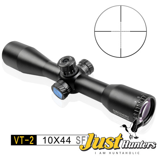 BUY DISCOVERY OPTICS SCOPE VT-2 10X44 SF Mil Dot Reticle Online Best ...