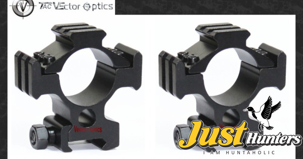 Vector Optics Tactical Hydra 30mm Triple Rail Weaver Scope Mount ...
