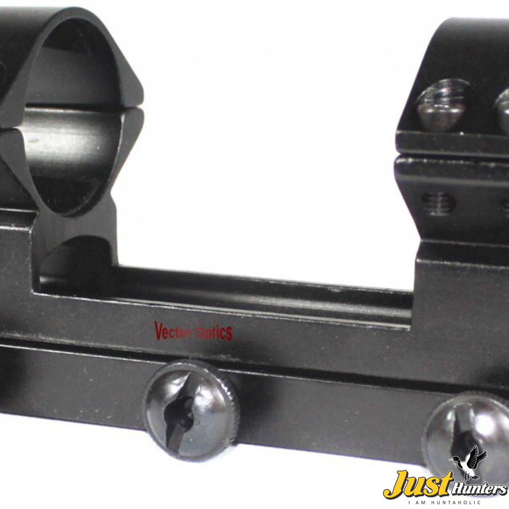Buy Vector Optics 25.4mm 1'' One Piece High Scope Picatinny Mount ...