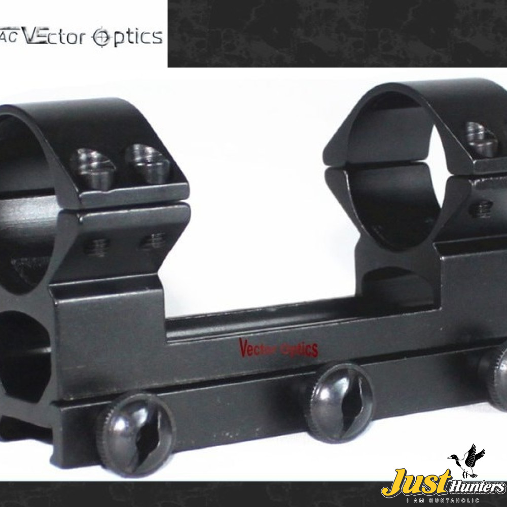 Buy Vector Optics 25.4mm 1'' One Piece High Scope Picatinny Mount ...