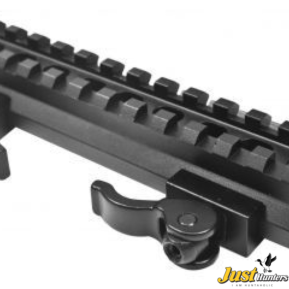 Vector Optics 13 Slots Double Rail Rise & 45 Degree Mount Base QD ...
