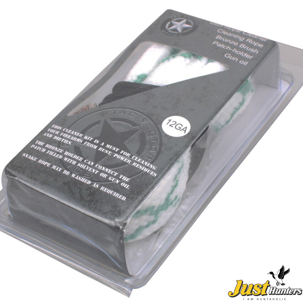 Buy Vector Optics 12 Gauge Shotgun Bore Snake Rope with Bronze Brush ...