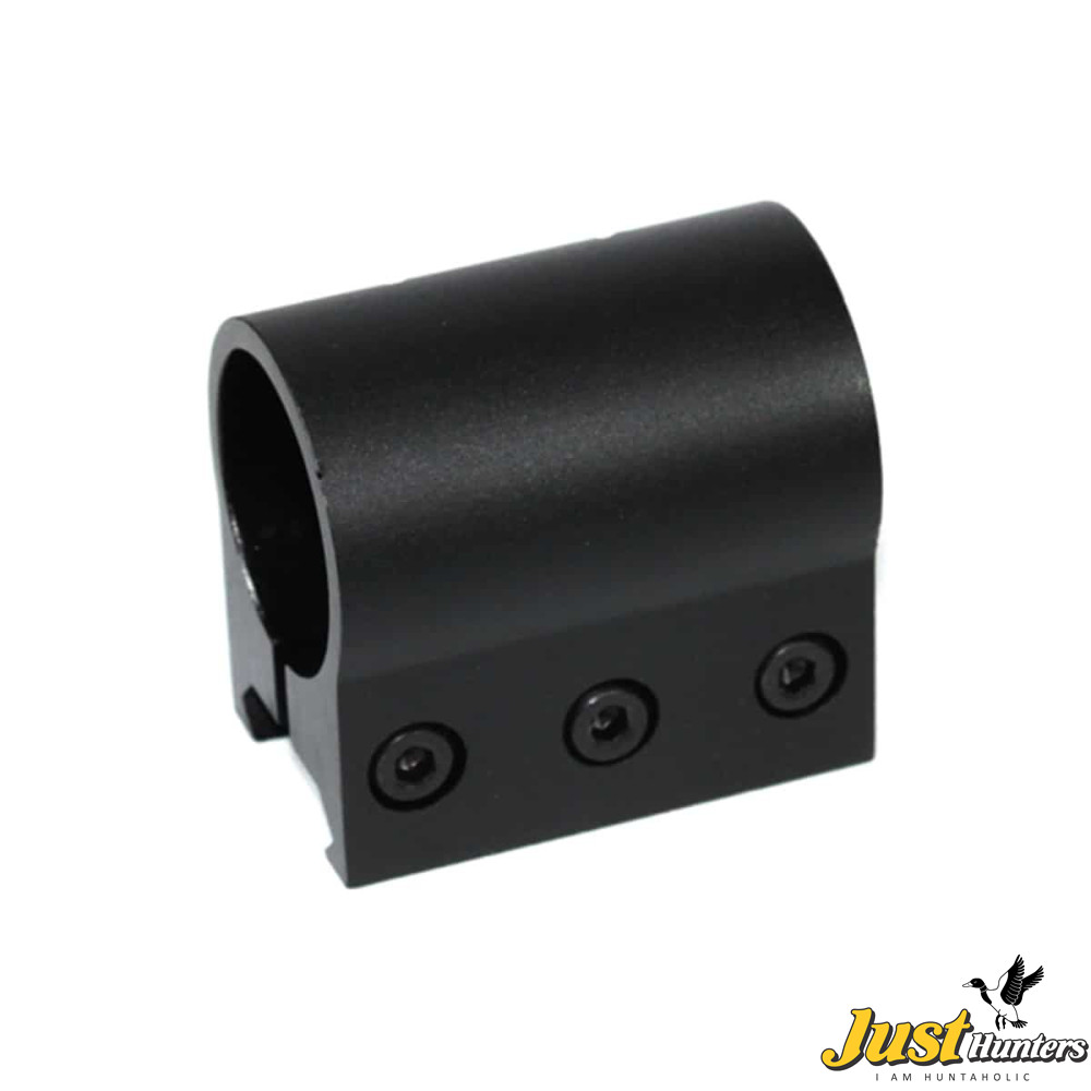 Vector Optics 1'' Ring Flashlight & Laser Round Barrel Weaver Mount ...