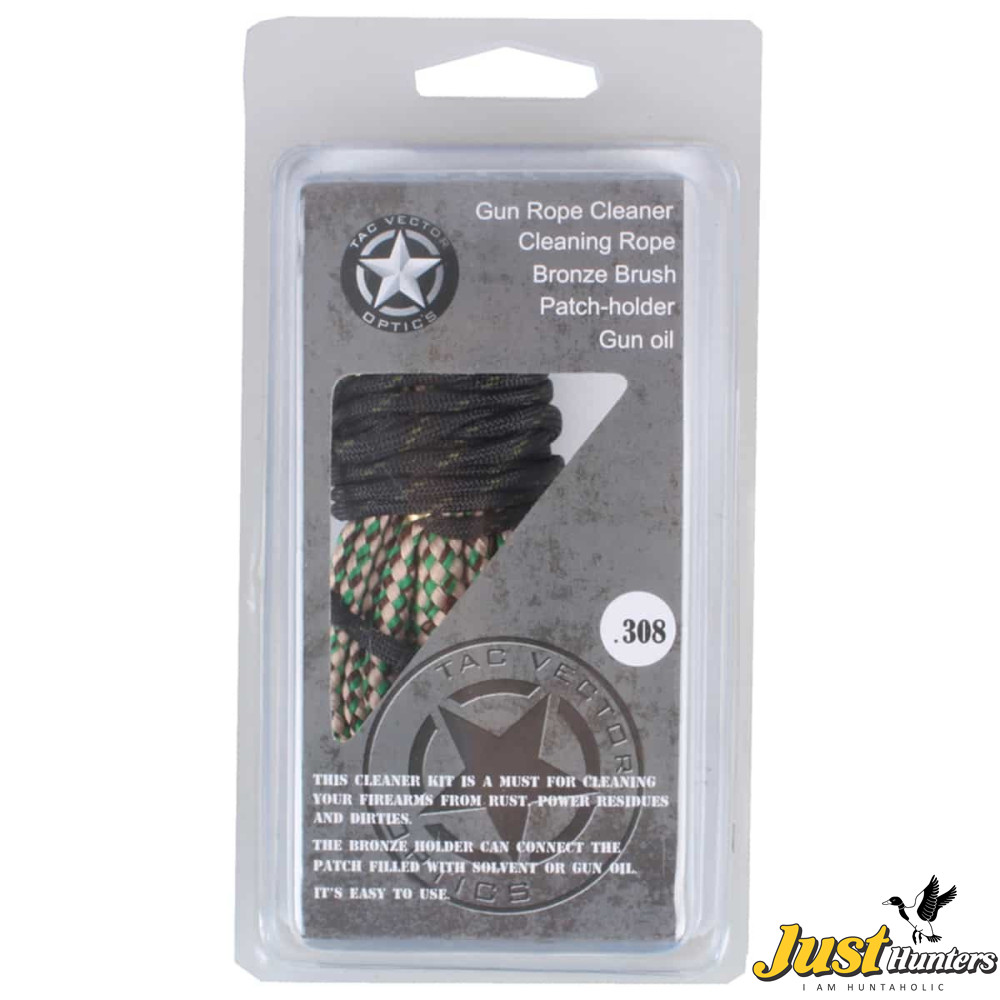 Buy Vector Optics .308 Bore Snake Gun Cleaning with Bronze Brush Online ...