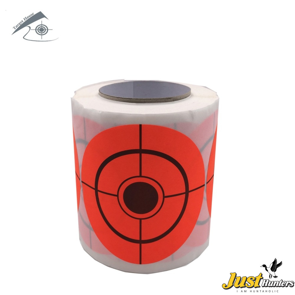 Targets Roll Orange 100 Target Stickers for Shooting - Hunting ...