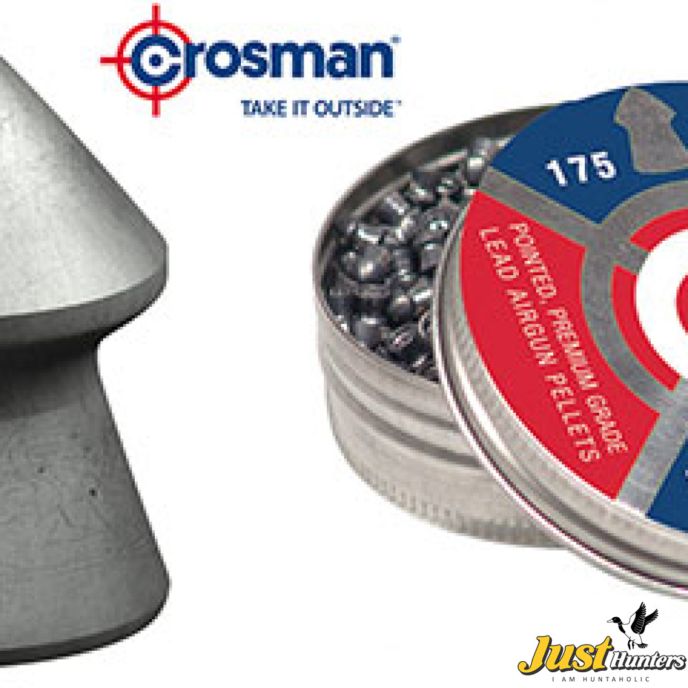 Buy Crosman Pointed 14.3 gr Premier Pellets .22 Cal. Online Best Price ...