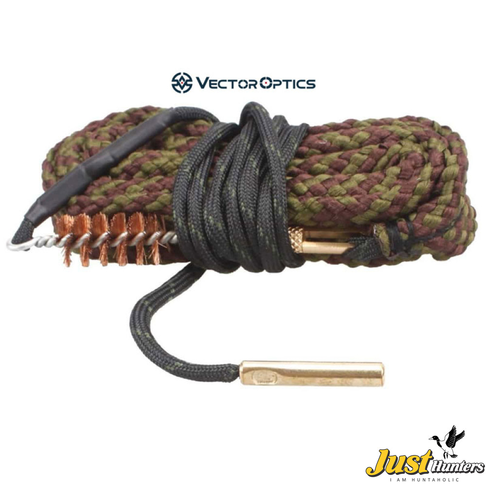 Buy Vector Optics .45 Bore Snake Gun Cleaning with Bronze Brush Online ...