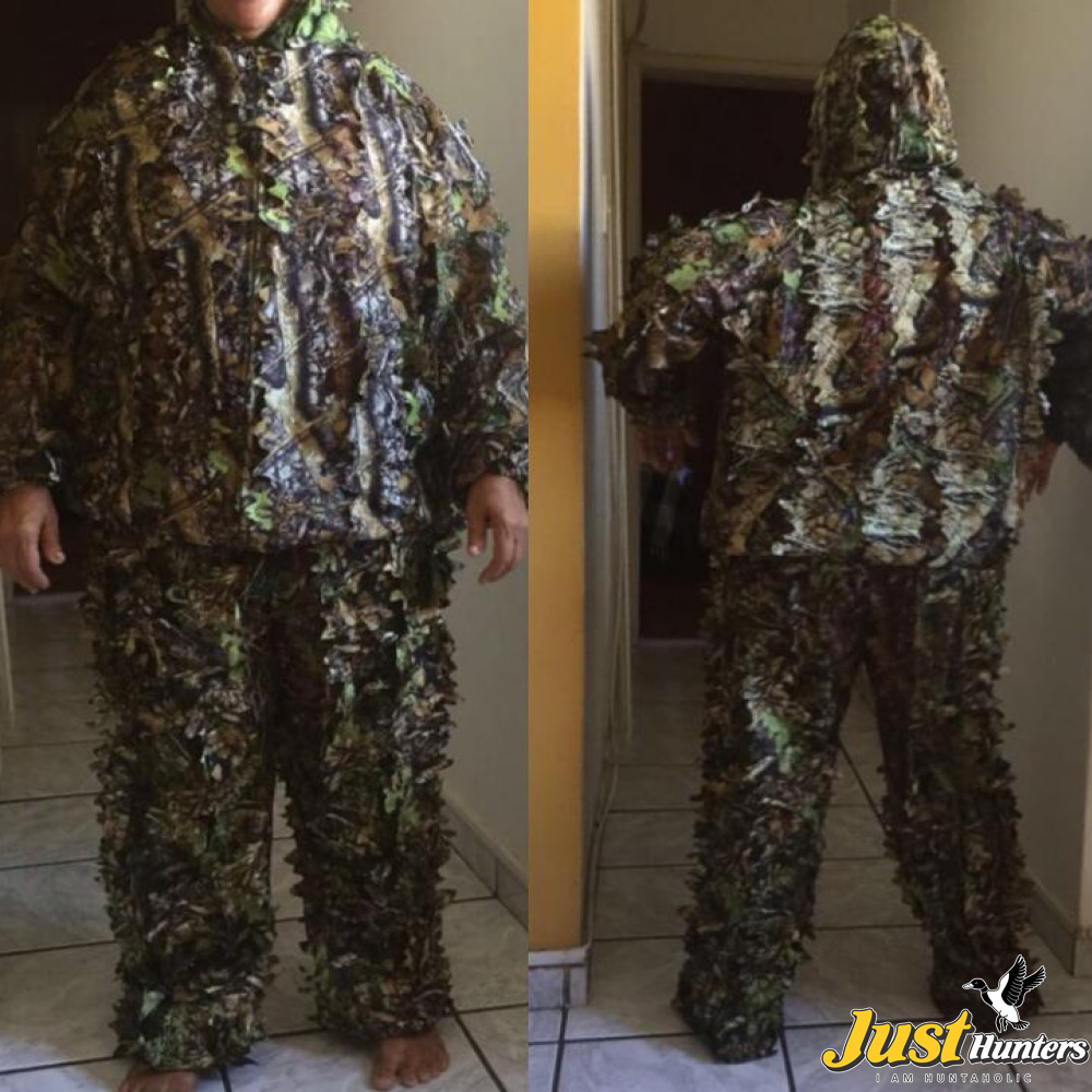 Buy Hunting Ghillie Sniper Suit 3D with Camouflage Leaf Online Best ...