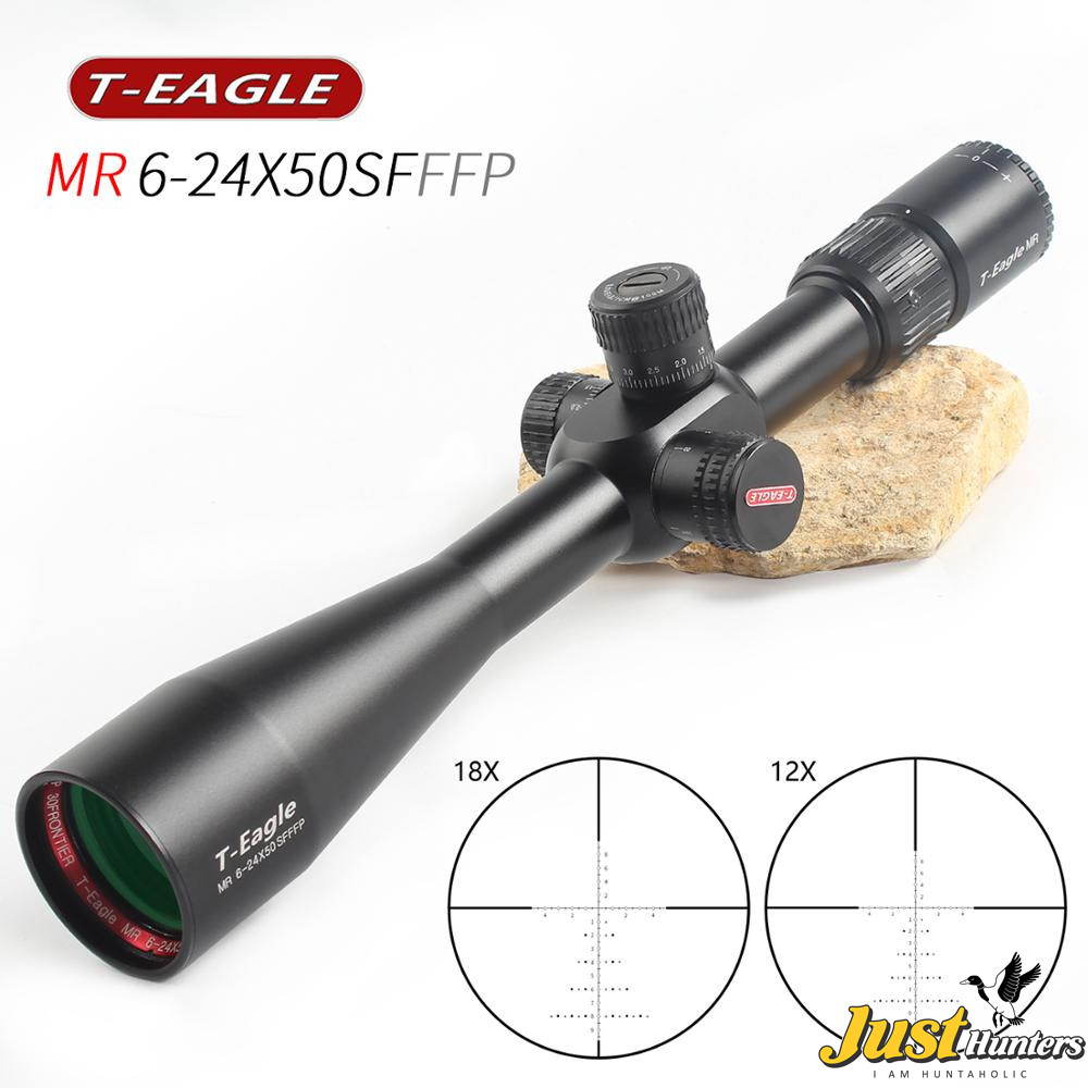 T-EAGLE Optics Scope MR 6-24x50 SF FFP with Mil Dot Reticle - Hunting ...