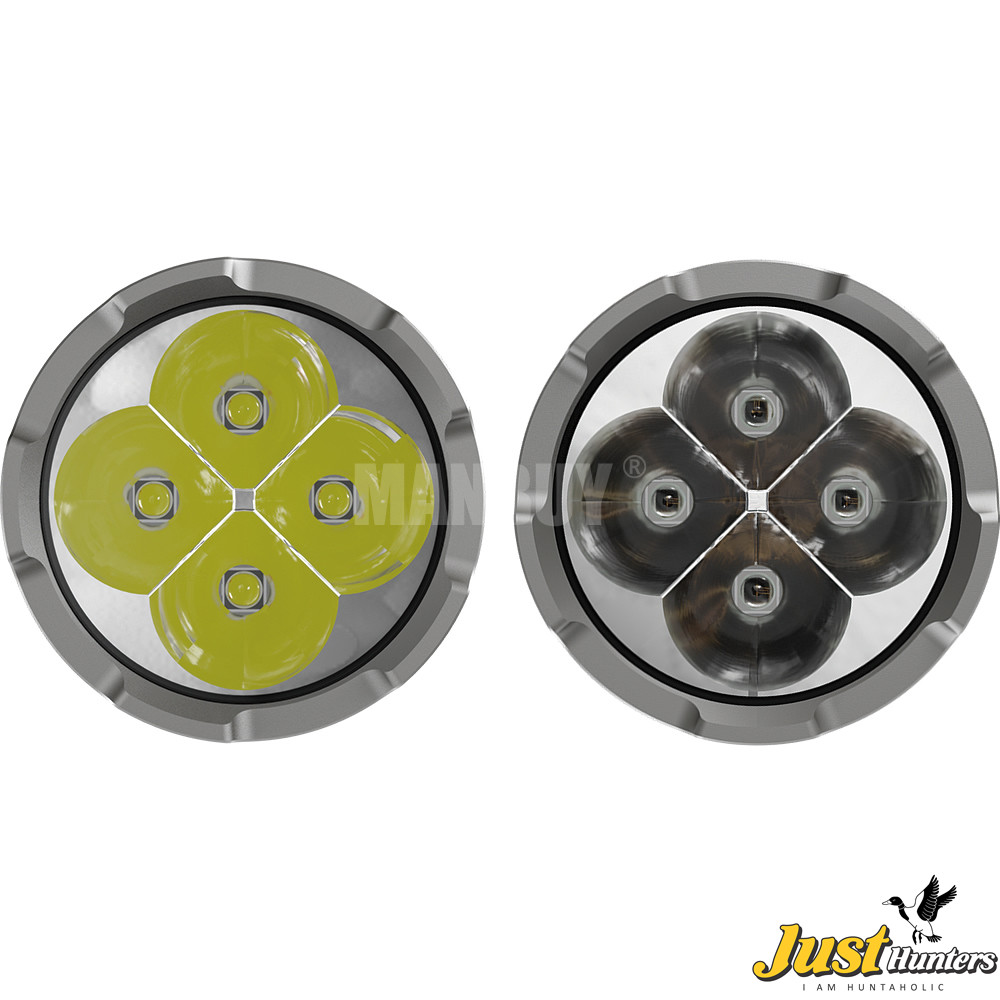 Buy Nitecore CI7 Dual Output Tactical IR Flashlight 4X CREE XP-G3 S3 + 4x SST-10-IR LEDs 18650 ...