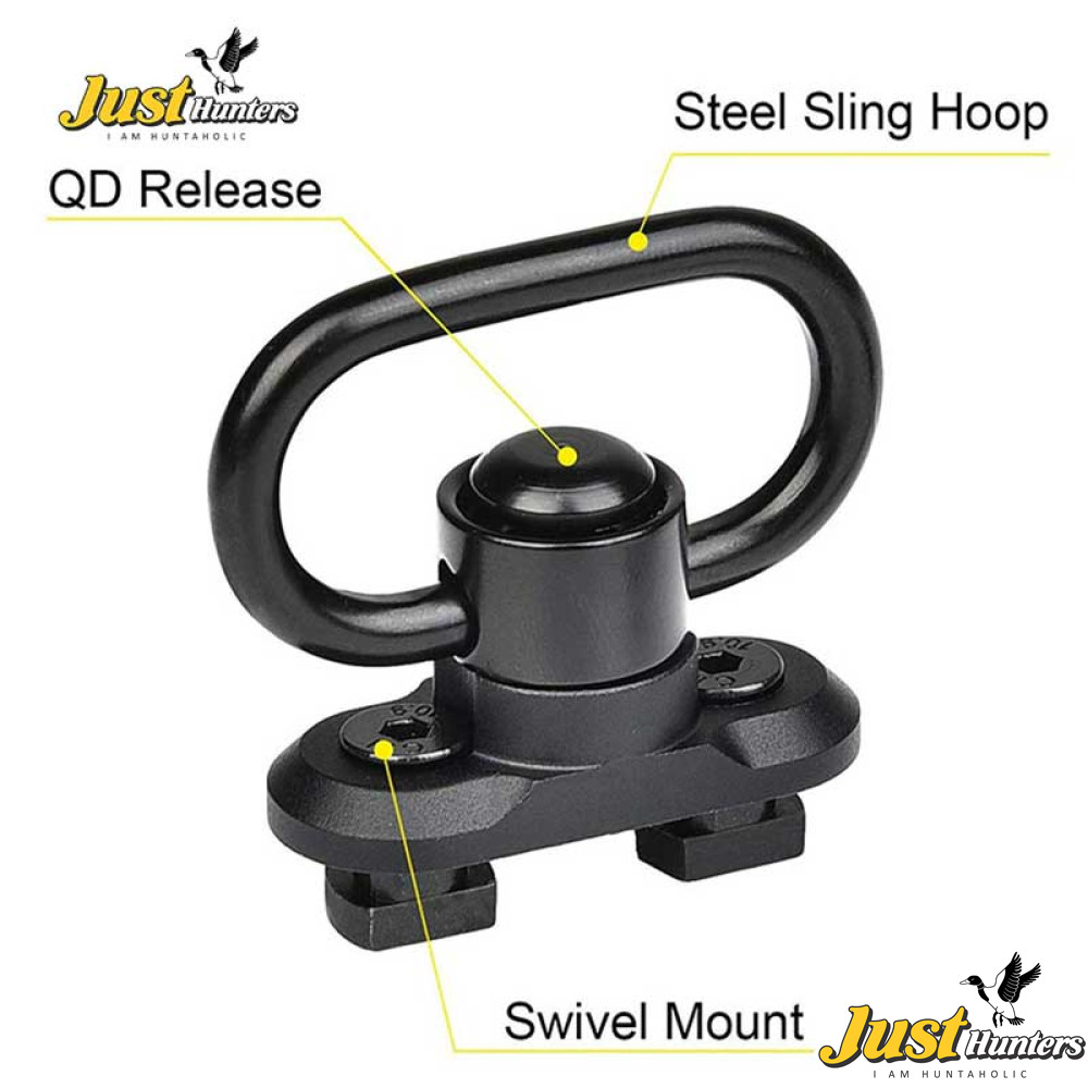 Quick Detach Release QD Sling Swivel Scope M-Lok Sling Mount - Hunting ...