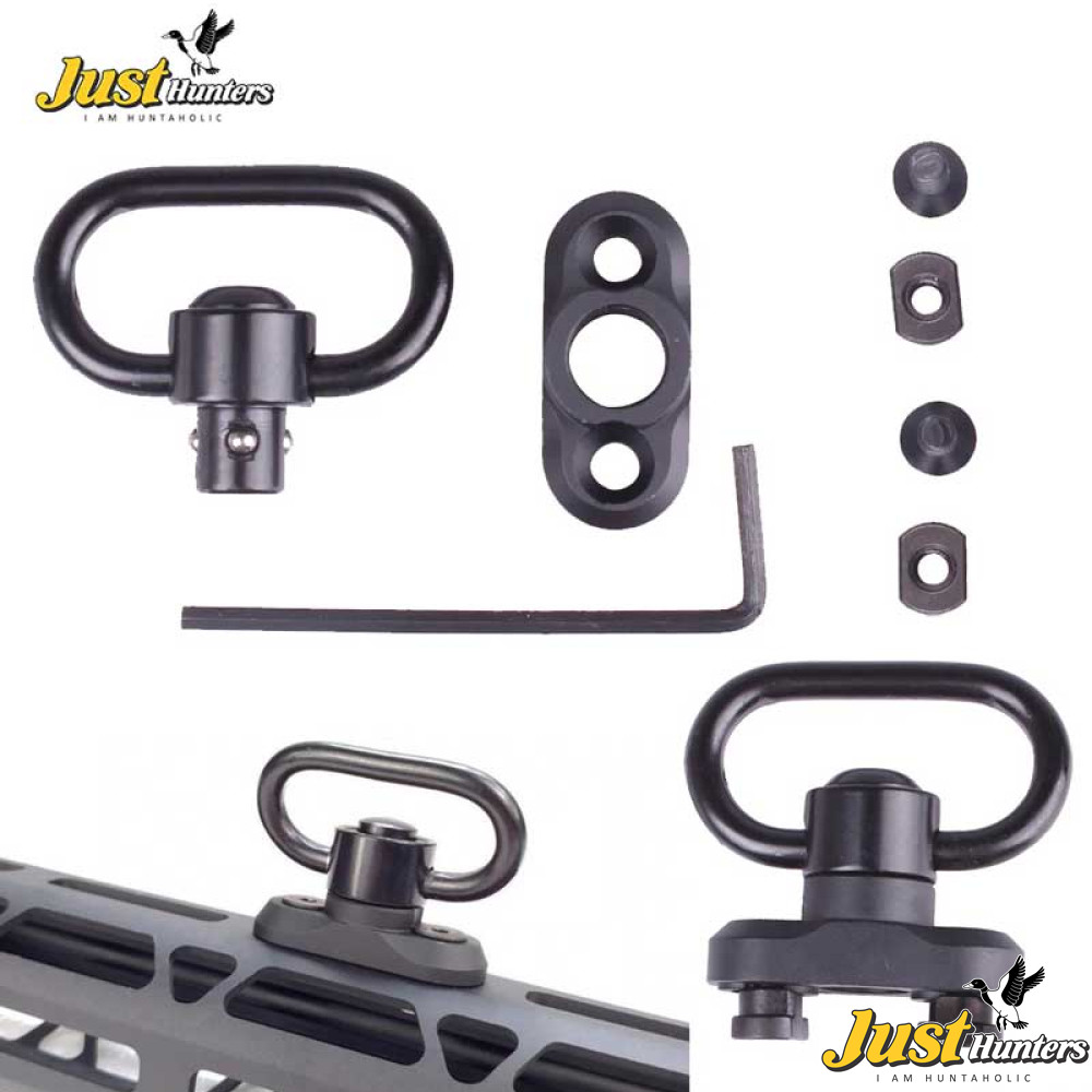 Quick Detach Release QD Sling Swivel Scope M-Lok Sling Mount - Hunting ...