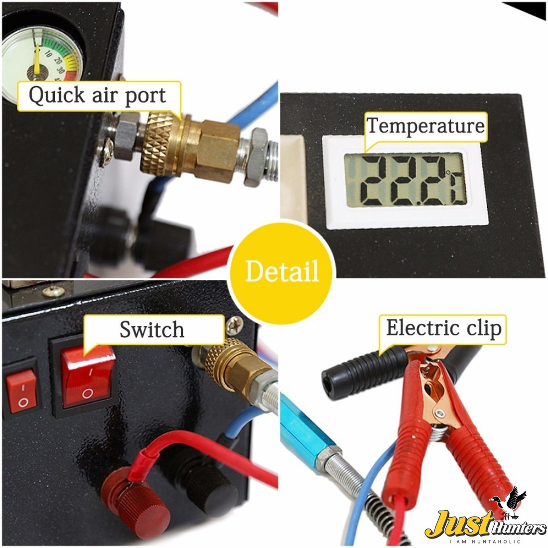 Buy PCP Mini Air Compressor 12V 220V 4500 PSI 300 Bar Online Best Price ...