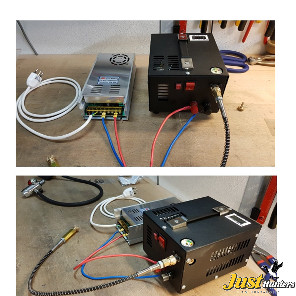 Buy PCP Mini Air Compressor 12V 220V 4500 PSI 300 Bar Online Best Price ...