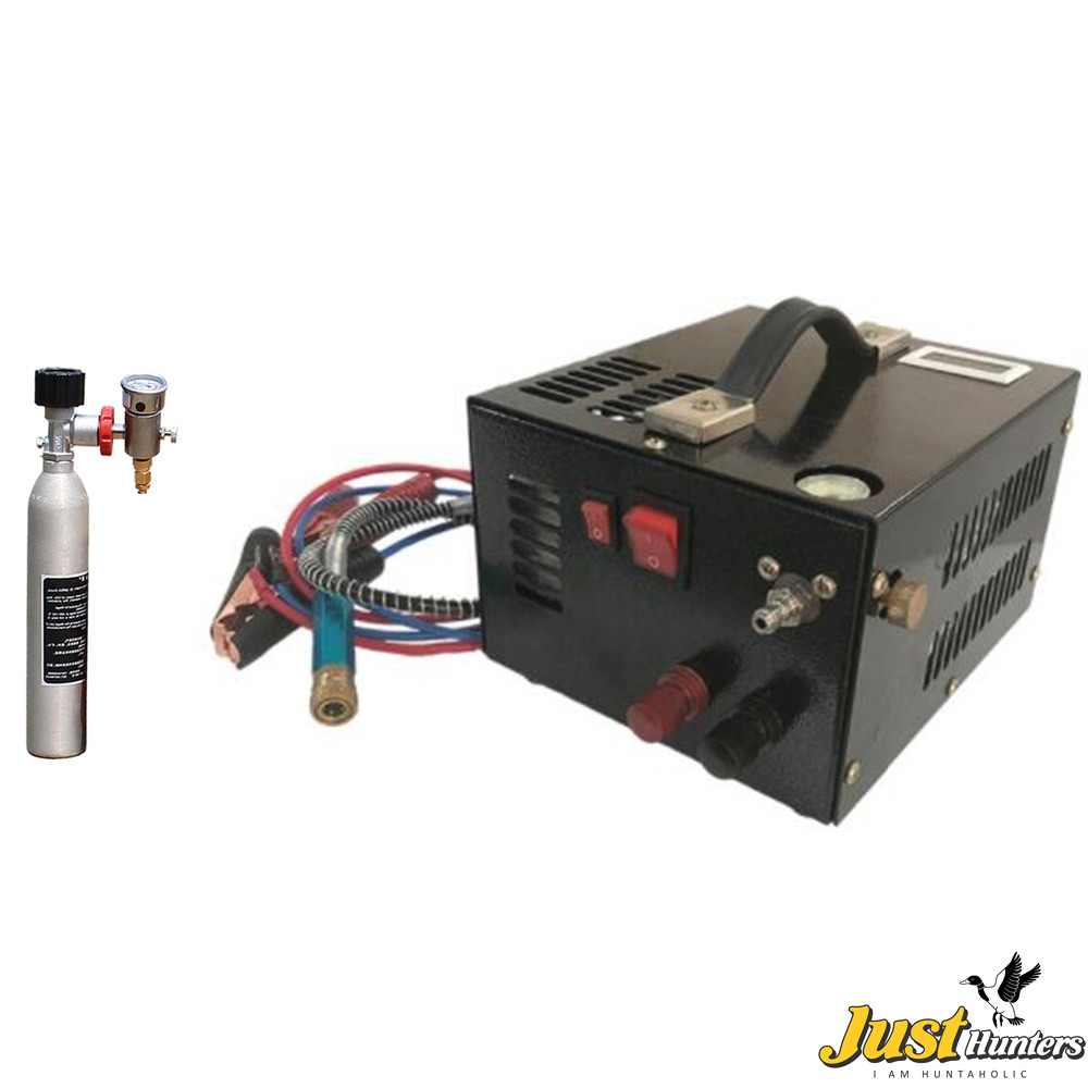 Buy PCP Mini Air Compressor 12V 220V 4500 PSI 300 Bar Online Best Price ...