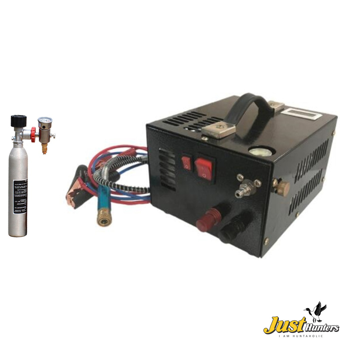 PCP Mini Air Compressor 12V 220V 4500 PSI 300 Bar - Hunting, Shooting ...