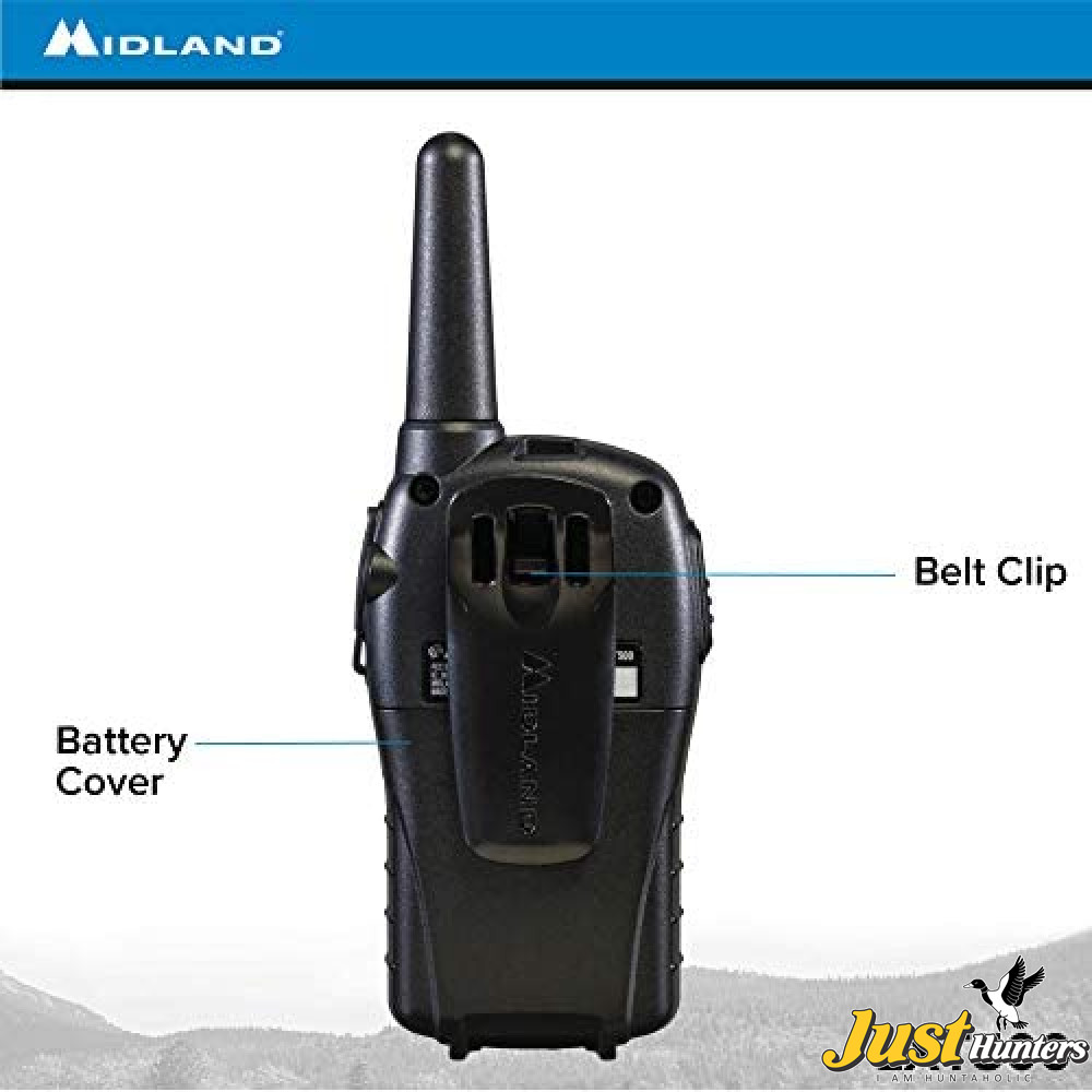 Midland LXT500 VP3 22 Channel FRS Walkie Talkie - Hunting, Shooting ...