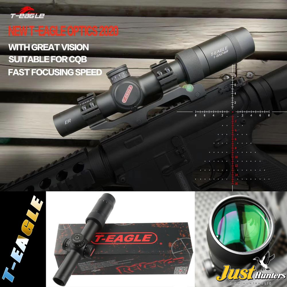 T-EAGLE ER1-6X24IR Tactical Rifles Scope - Hunting, Shooting, Airguns ...