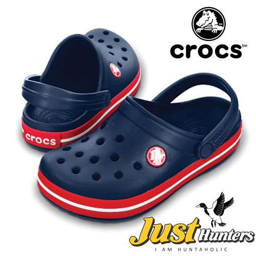 Crocs LiteRide Clogs Navy Blue and Pink