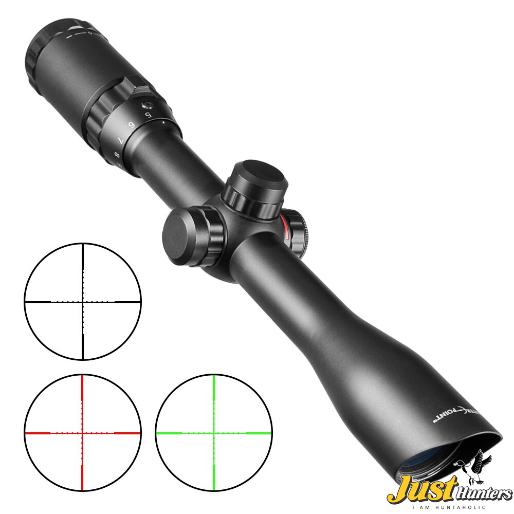 Center Point 3-9x32 Tactical Optics Adjustable Red Green Mil Dot ...