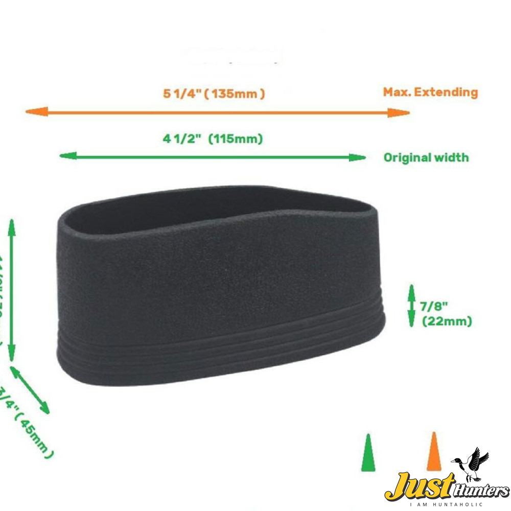 Gun Butt Buffer for Rifle/Shotgun, Slip on Recoil Pad Butt Gun Protector Stock