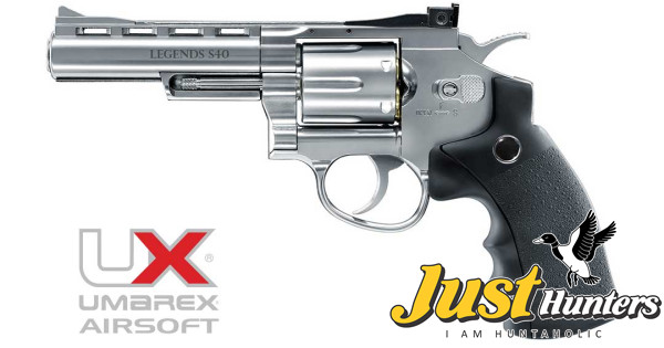 Legends Revolver S40 with 4 Inch Barrel Co2 Powered 4.5 mm Cal.