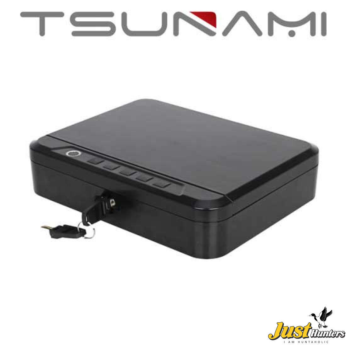Tsunami Aluminium Alloy Biometric Fingerprint Lock Gun Safe Case Box