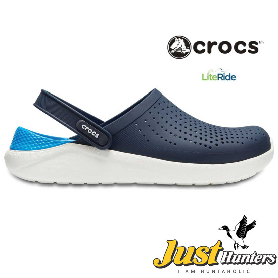 Buy Crocs LiteRide Clogs Navy Blue and Sea Blue Online Best Price in ...